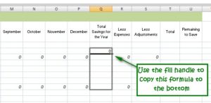 How to Track Your Savings with Spreadsheets - An Excel Tutorial