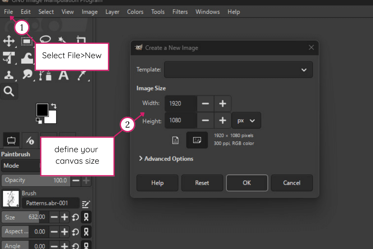 Design Your Own Embroidery Patterns for Free With GIMP
