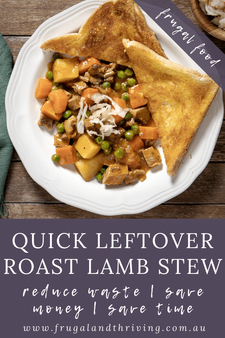 Quick and Easy Leftover Roast Lamb Stew