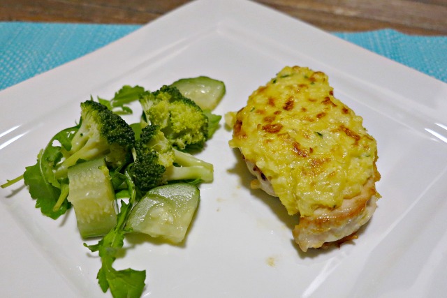 Cheesy Potato Topped Chicken Breast