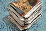 Cute Reusable Homemade Cleaning Cloths from Old Towels