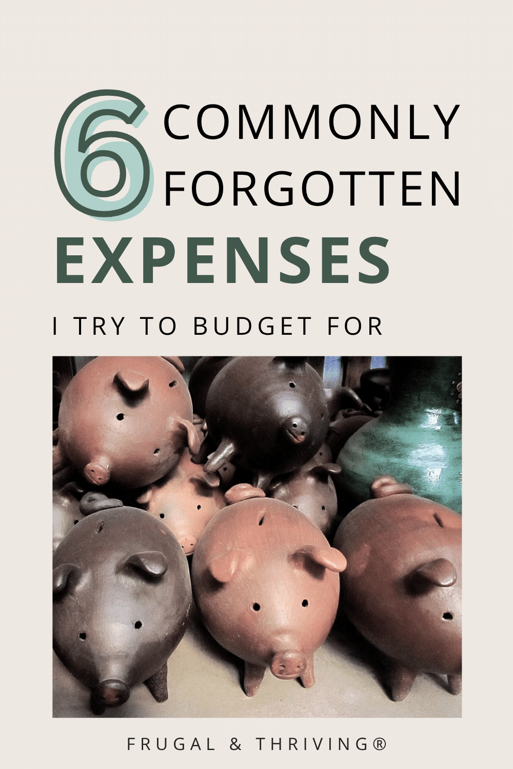 6 Commonly Forgotten Budget Items I Try To Save For
