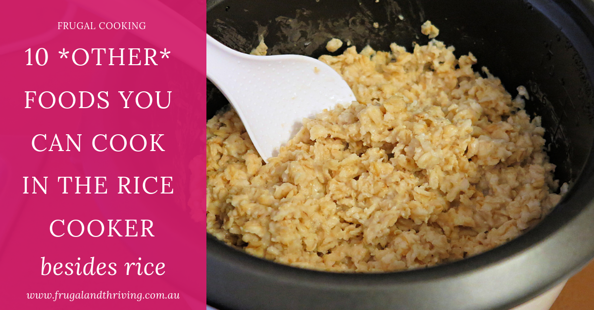 10 *Other* Foods You Can Cook In a Rice Cooker
