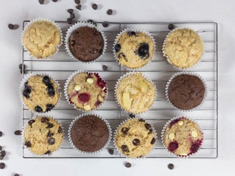 1 Basic Muffin Recipe + 52 Variations for each week of the year