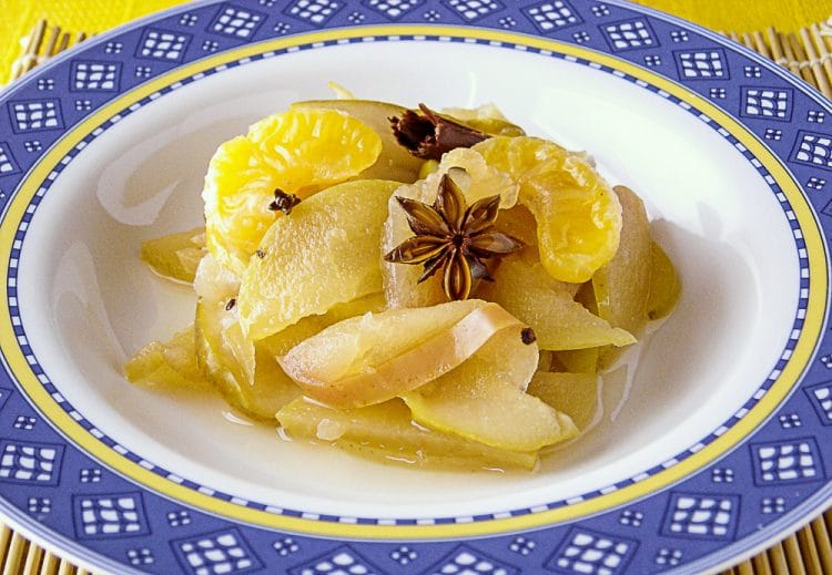 Warming Spiced Winter Fruit Compote