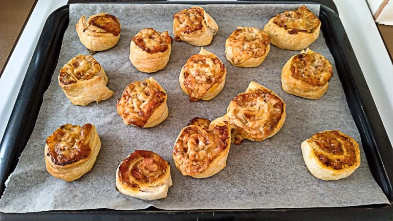 Super Easy Puff Pastry Pizza Scrolls Everyone Will Love