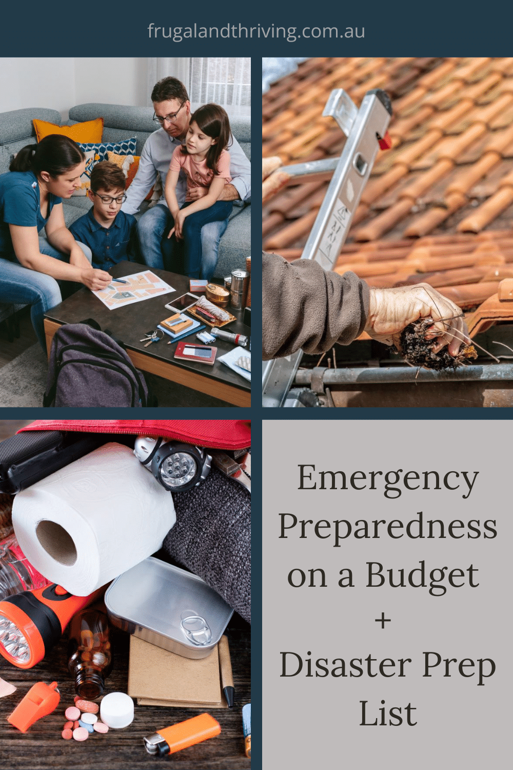 Emergency Preparedness on a Budget Plus Disaster Prep List