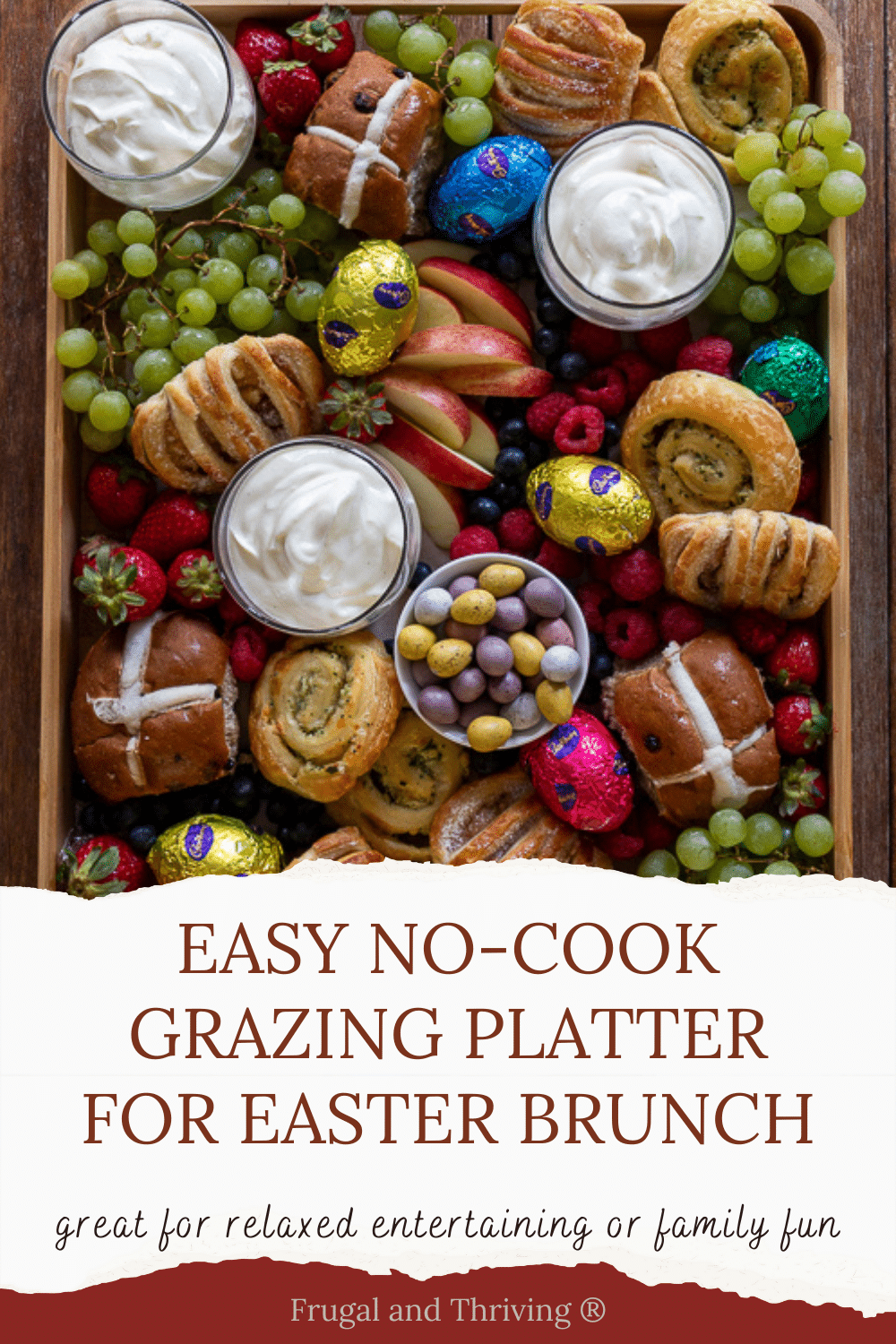 Easter Grazing Platter for an Easy No-Cook Easter Brunch