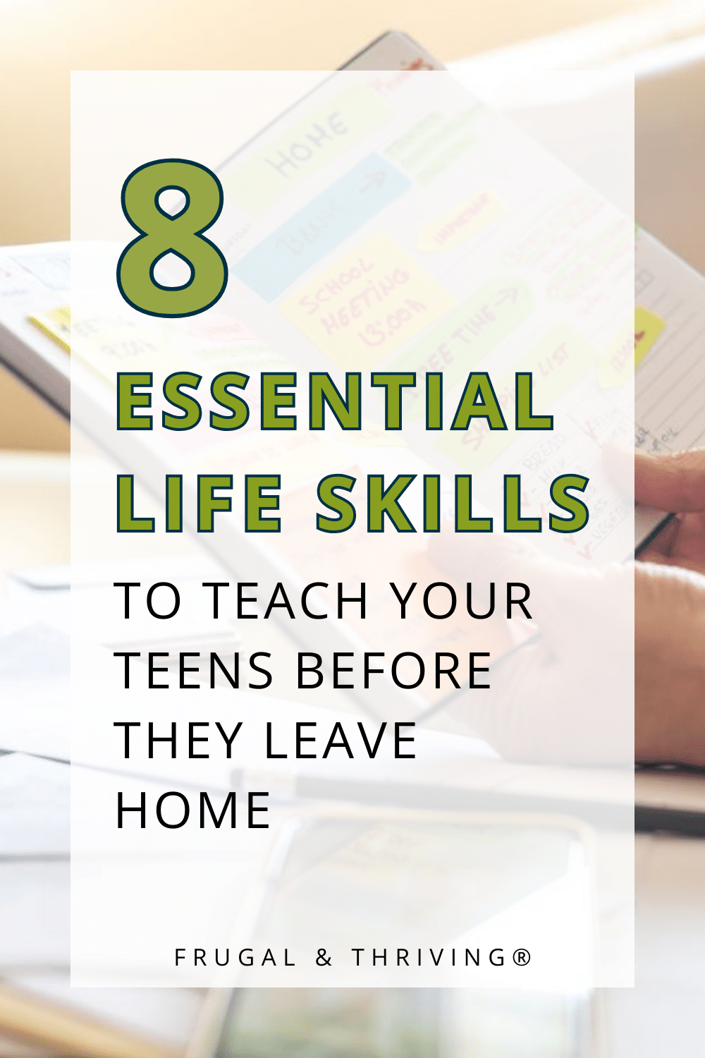 8 Essential Life Skills for Teens (That I Hope to Teach My Kids)